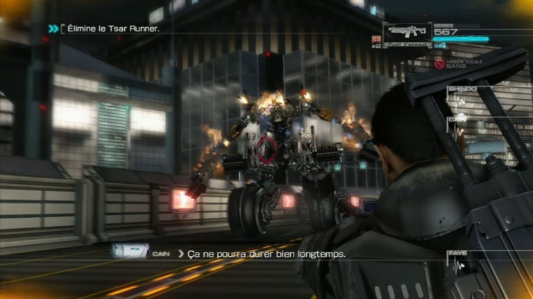 Critique de Binary Domain : cauchemar robotique – Etoile et champignon